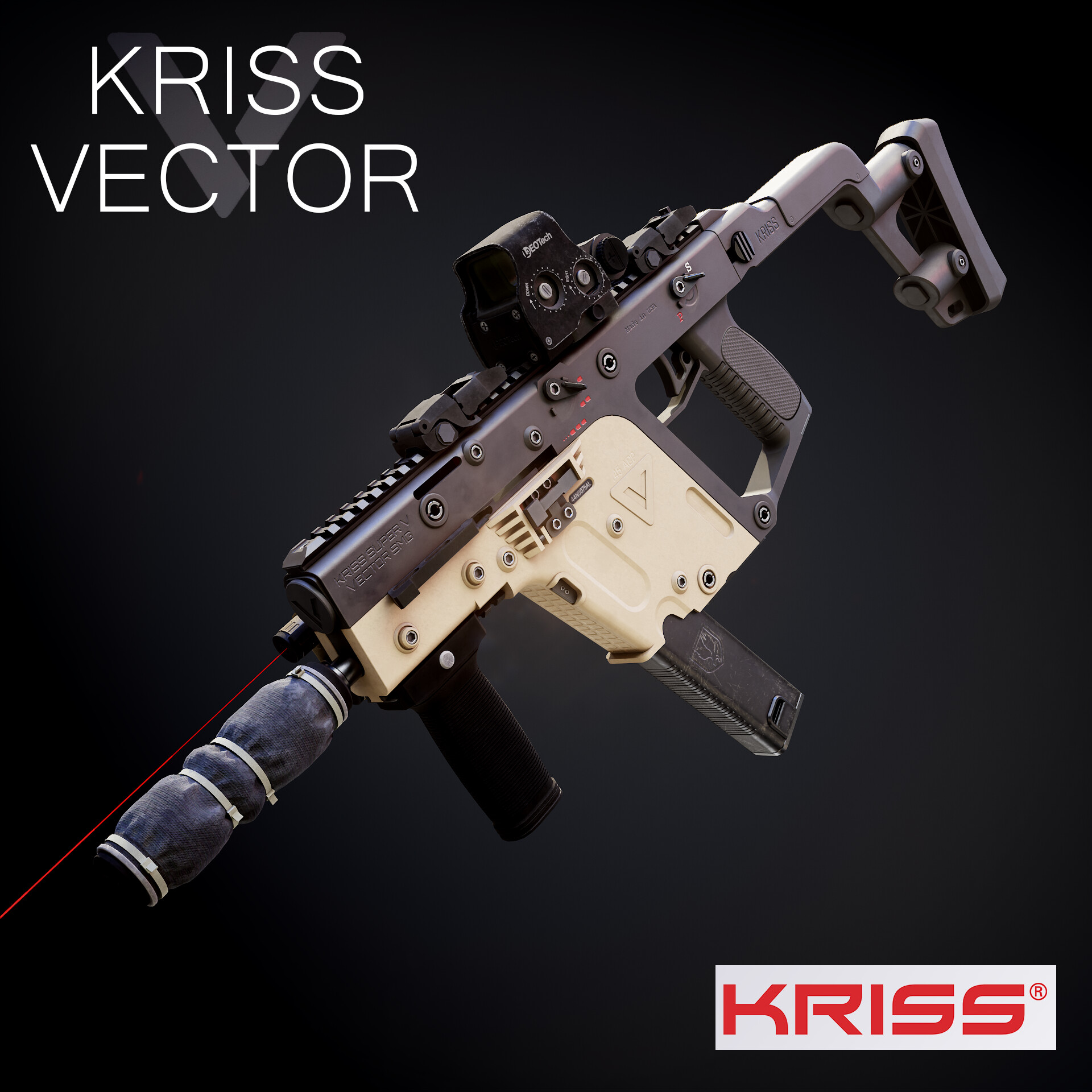 ArtStation - Kriss Vector SMG