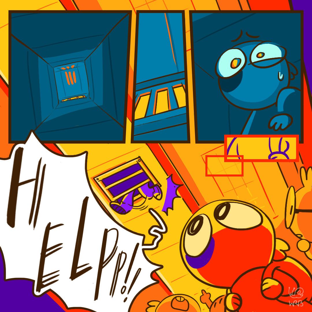 ArtStation - Webcomic: I can't vent, that's cringe