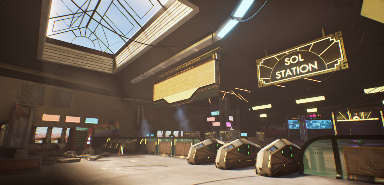 ArtStation - Project: Sol Station