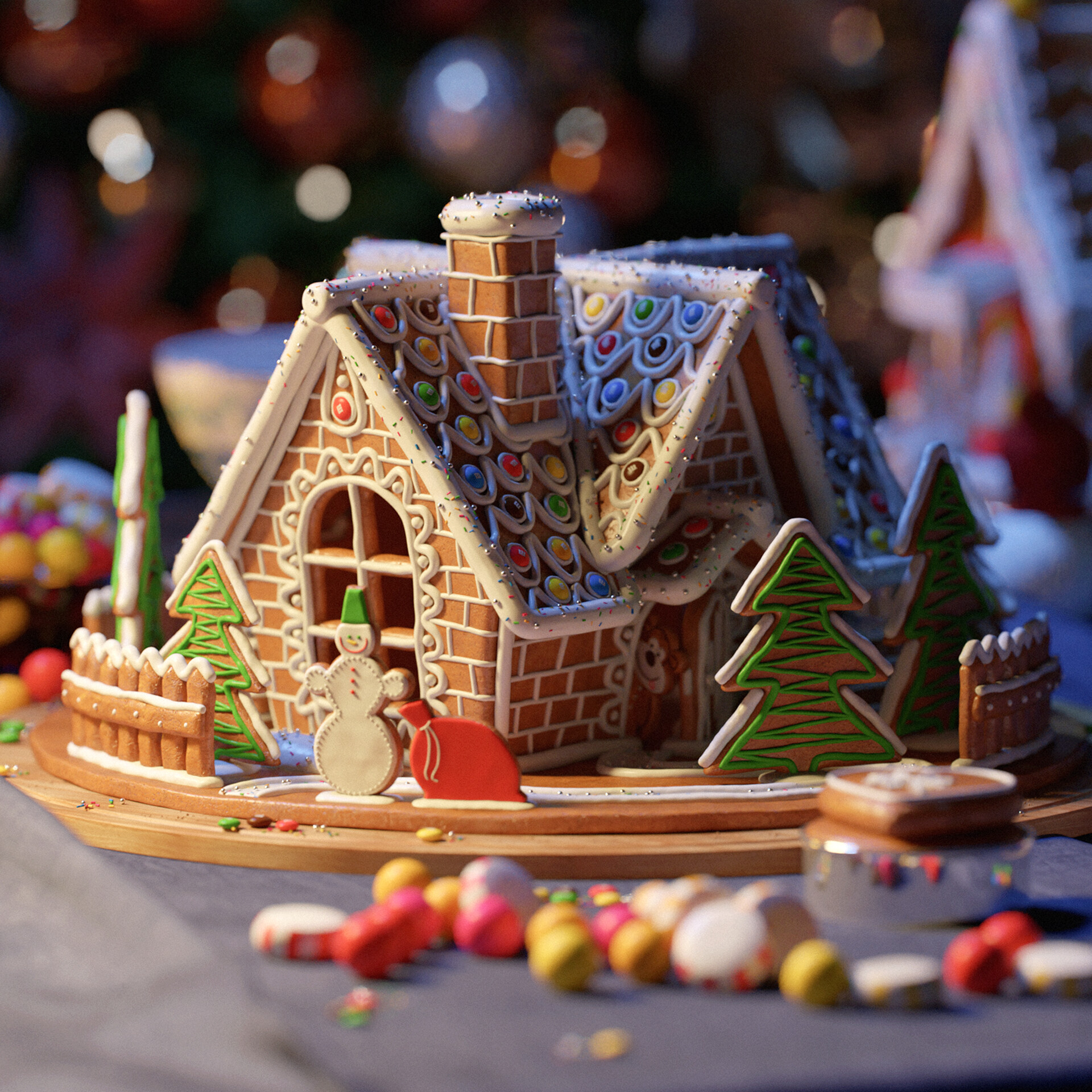 ArtStation - Gingerbread Street