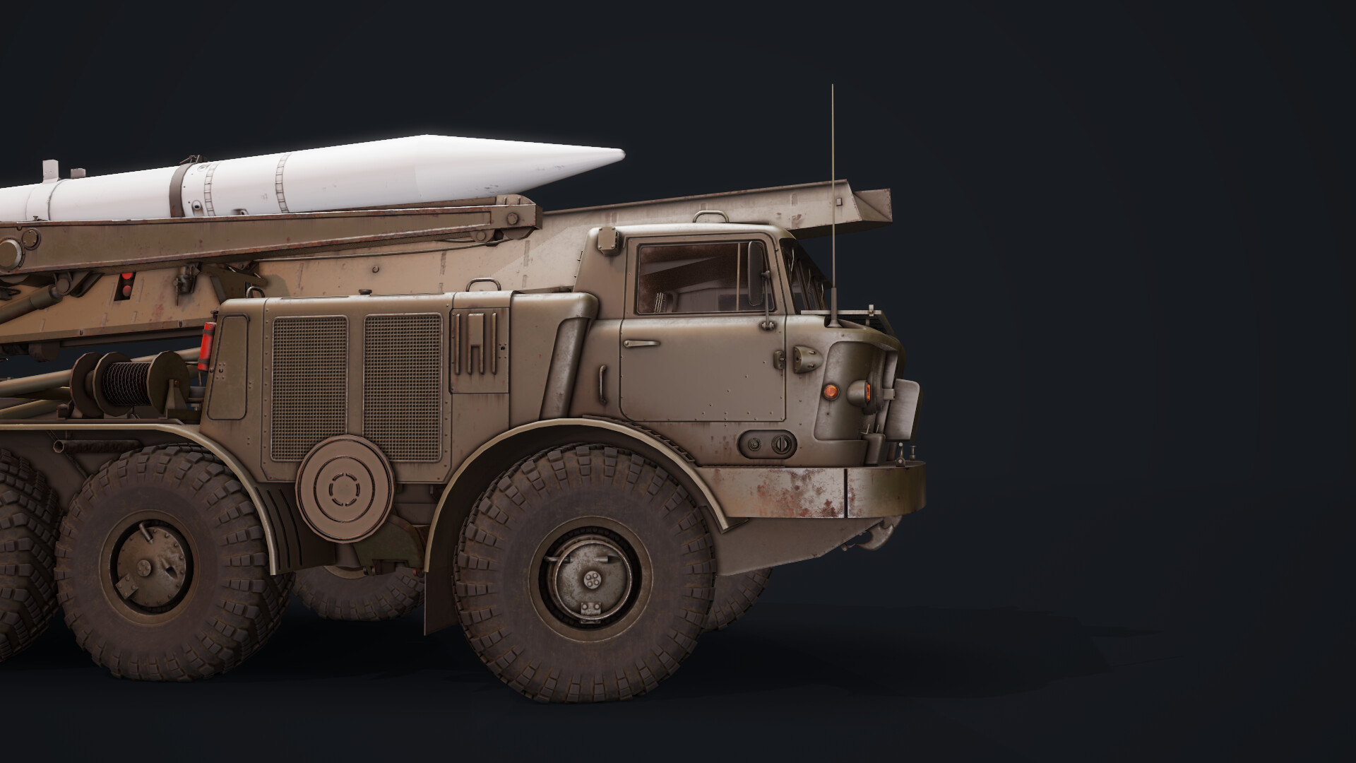 ArtStation - 9K52 Luna-M (NATO:Frog-7)