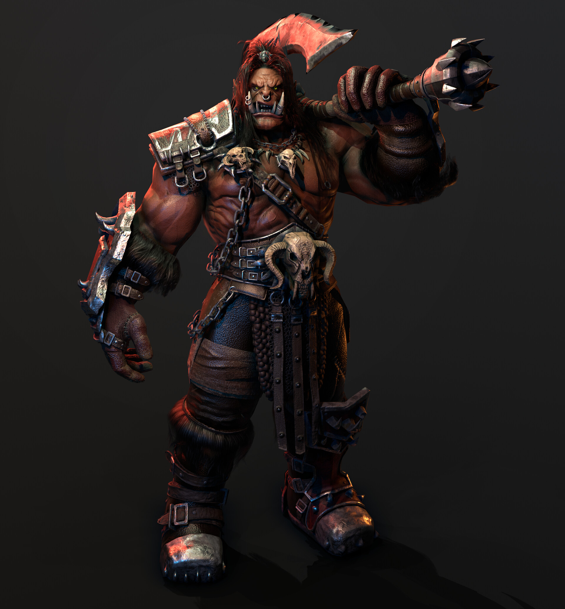 ArtStation - grommash hellscream