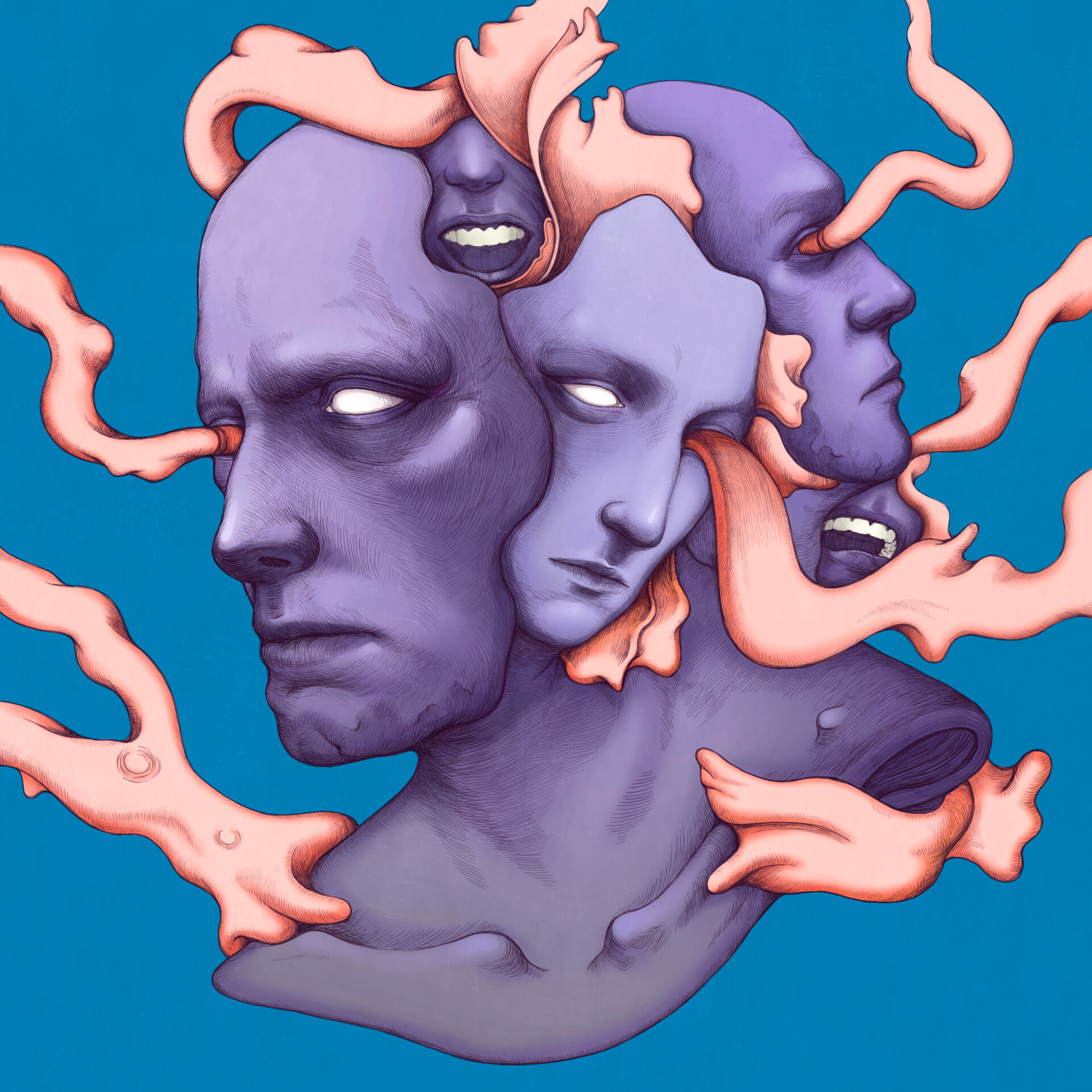 ArtStation - "LEVELS" ARTWORK FOR GHOST SYNDICATE SAMPLE LABEL