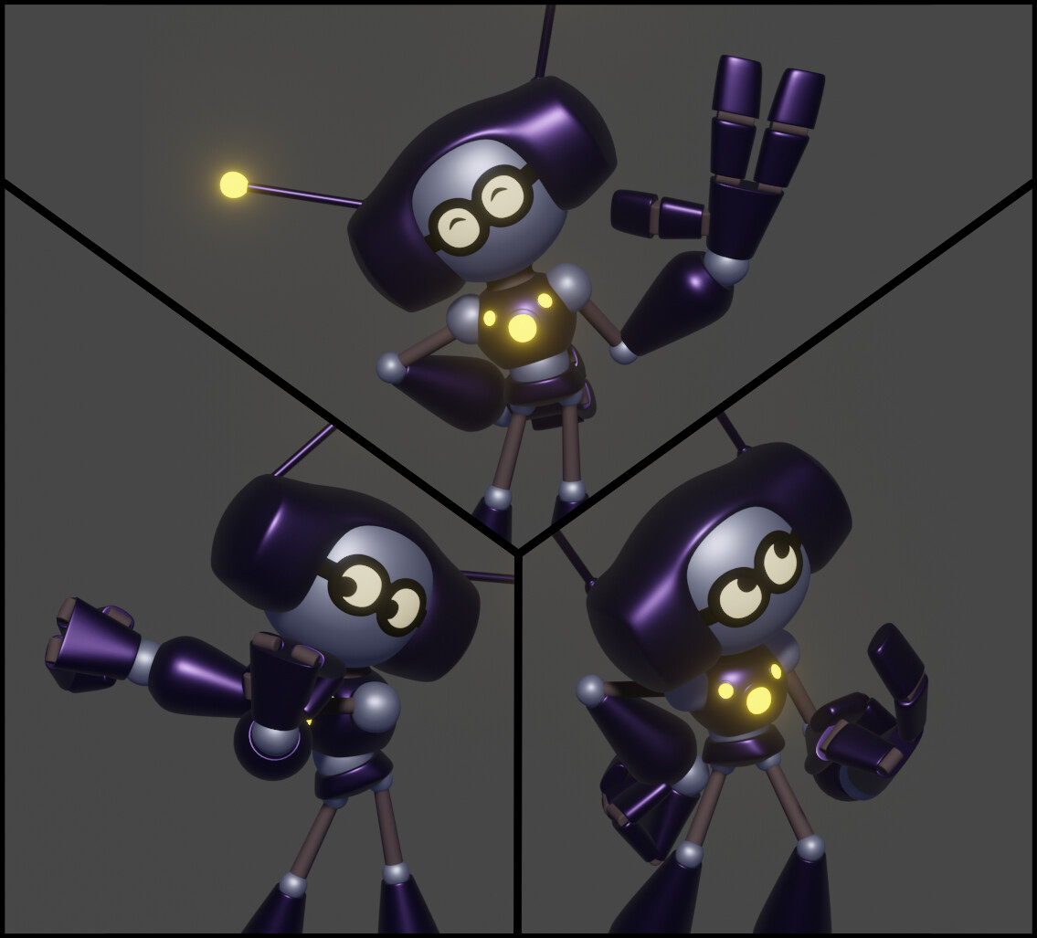 ArtStation - Bot Boy (Turnarounds)