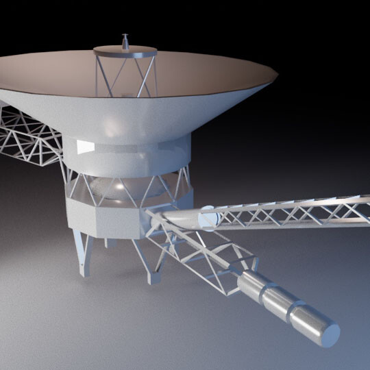 ArtStation - NASA Voyager Spacecraft