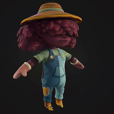 ArtStation - Community Garden Character
