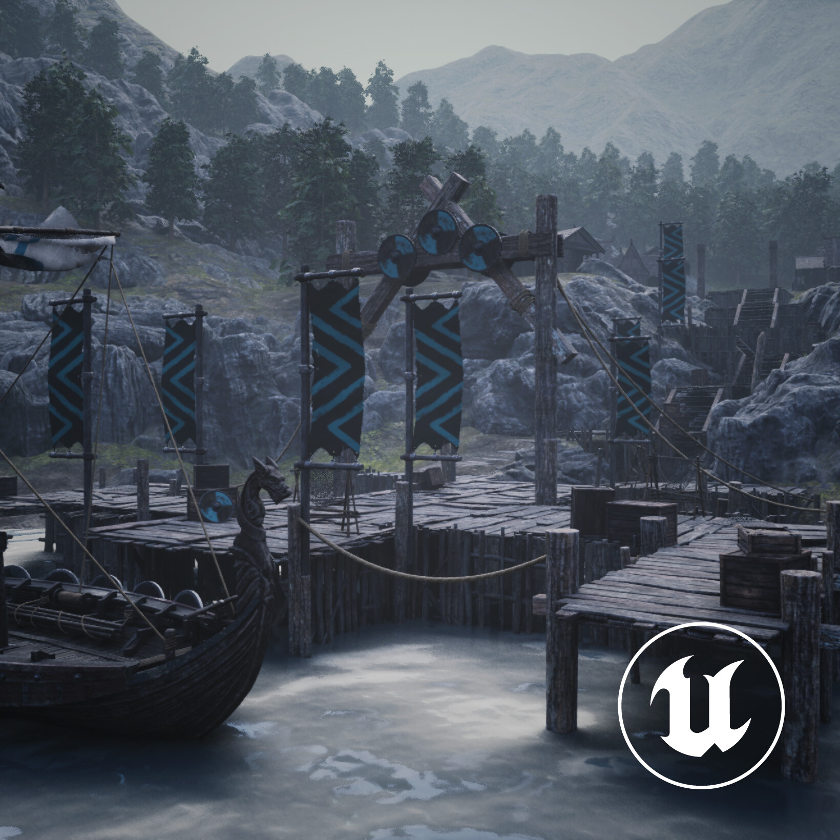 ArtStation - Helvegen - Docks