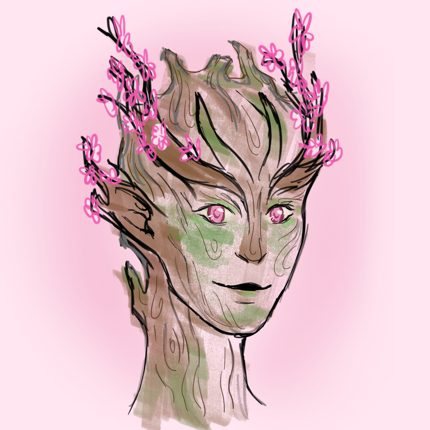 ArtStation - Dryad Profile Concept Art