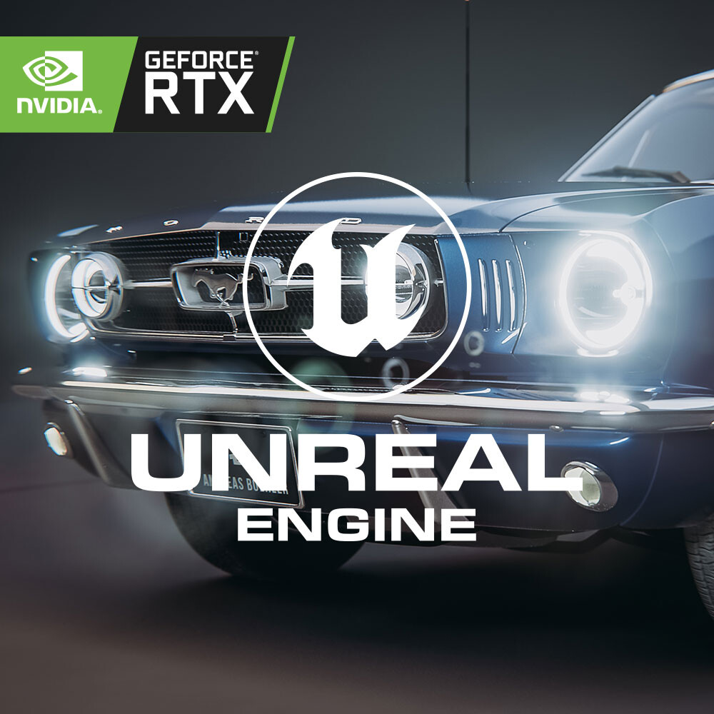 ArtStation - Ford Mustang 65' RTX - Unreal Engine