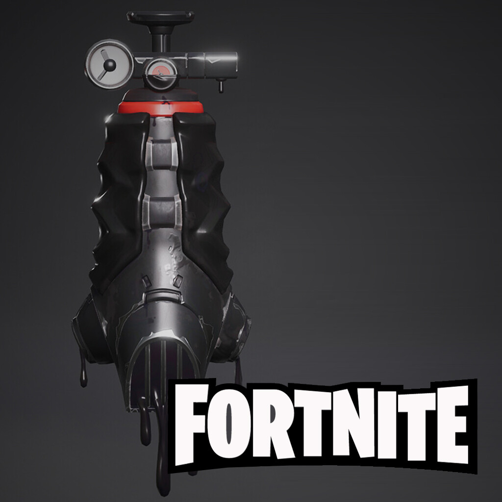 ArtStation - Fortnite - Chaos Agent Backpack