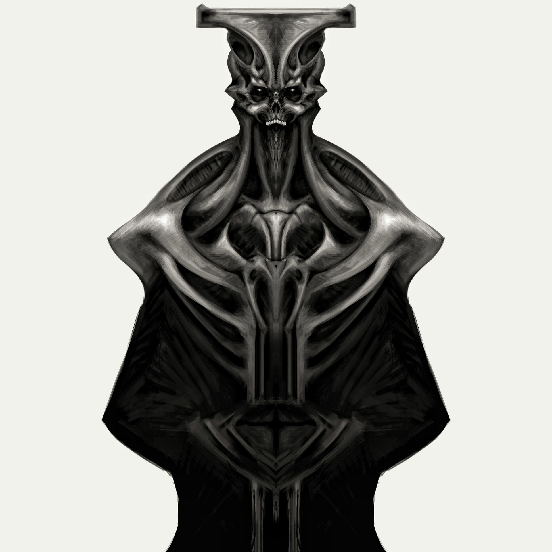 ArtStation - Hell Priest Concept Sketch #6