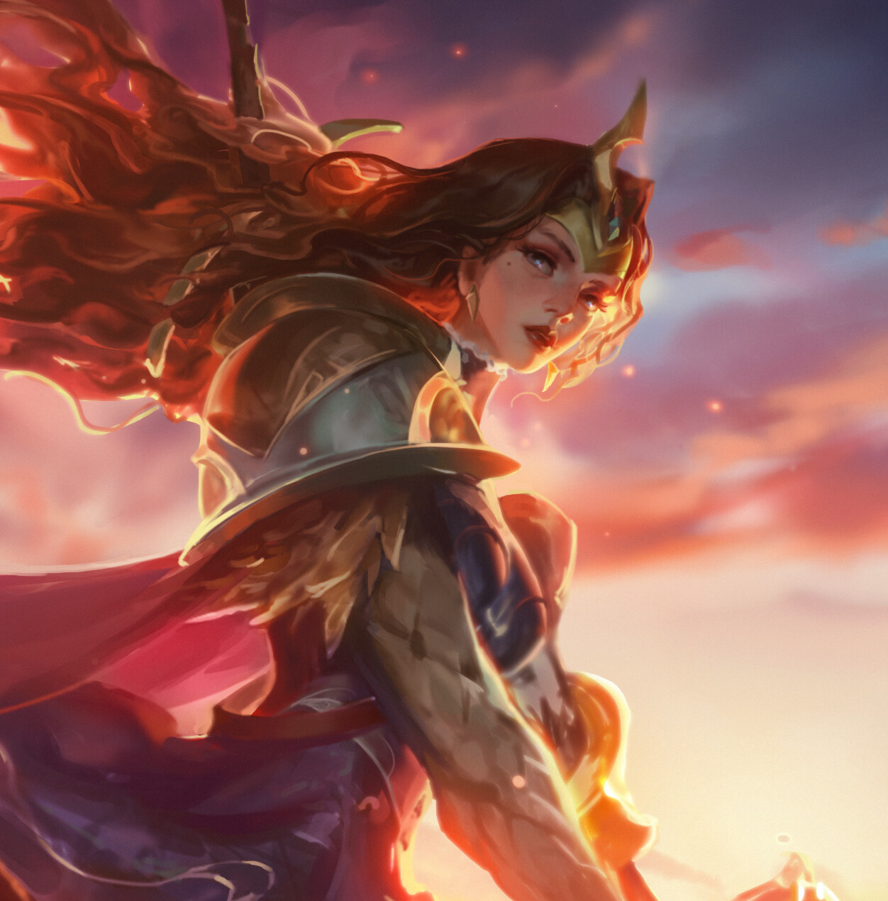 Zhong Yang - Dragon and girl