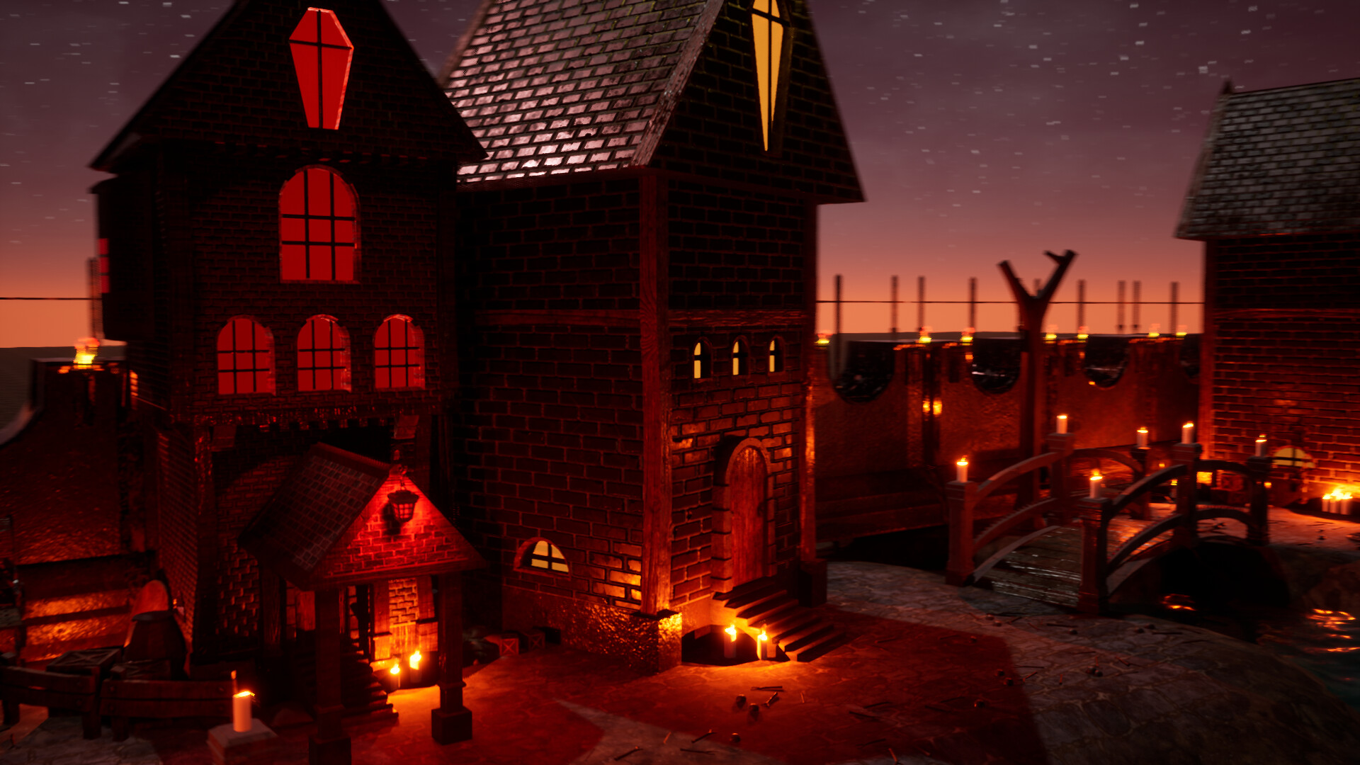 ArtStation - Past Uni Work - Vampire Environment