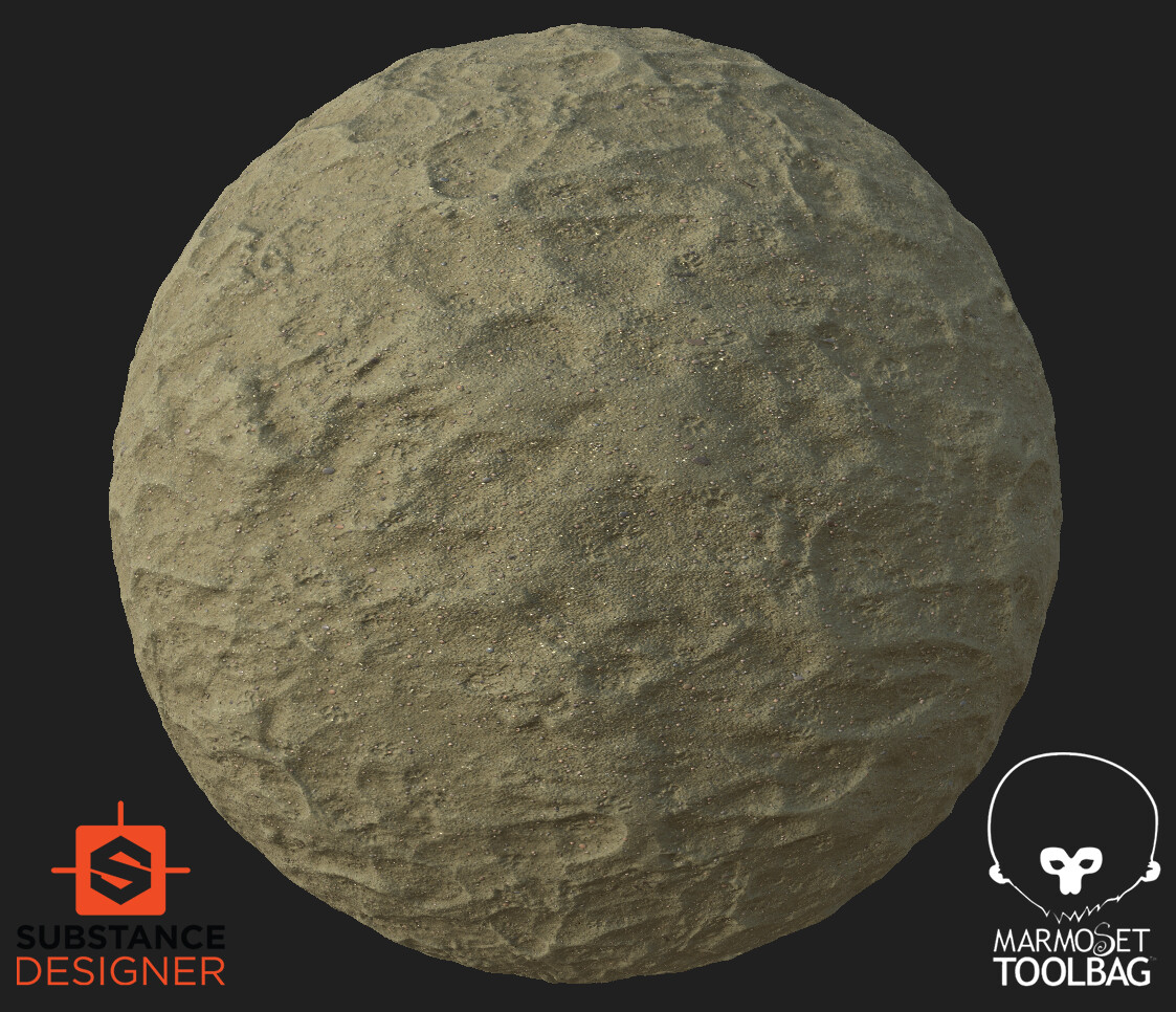 ArtStation - Material Ground - Sand