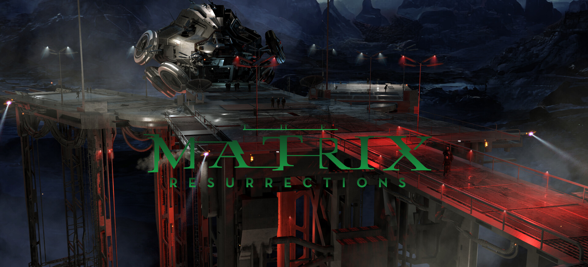 ArtStation - matrix resurrections : Io dock