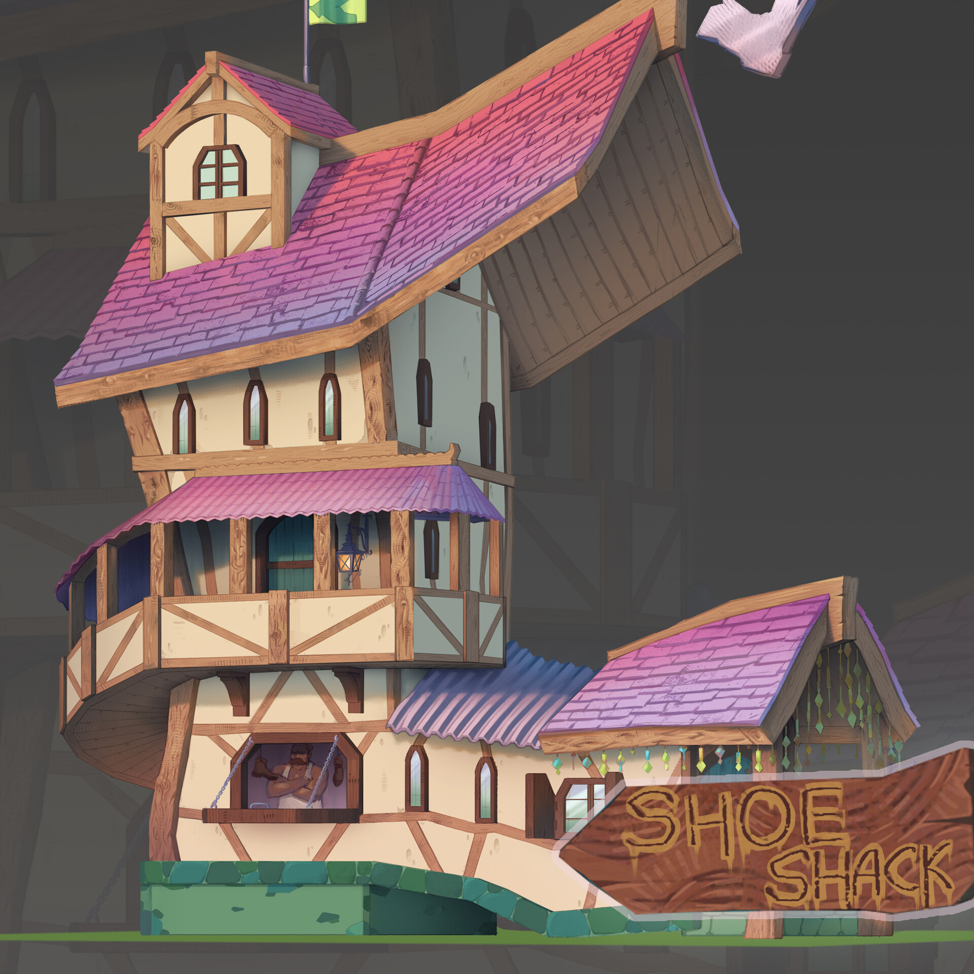 ArtStation - Shoe Shack