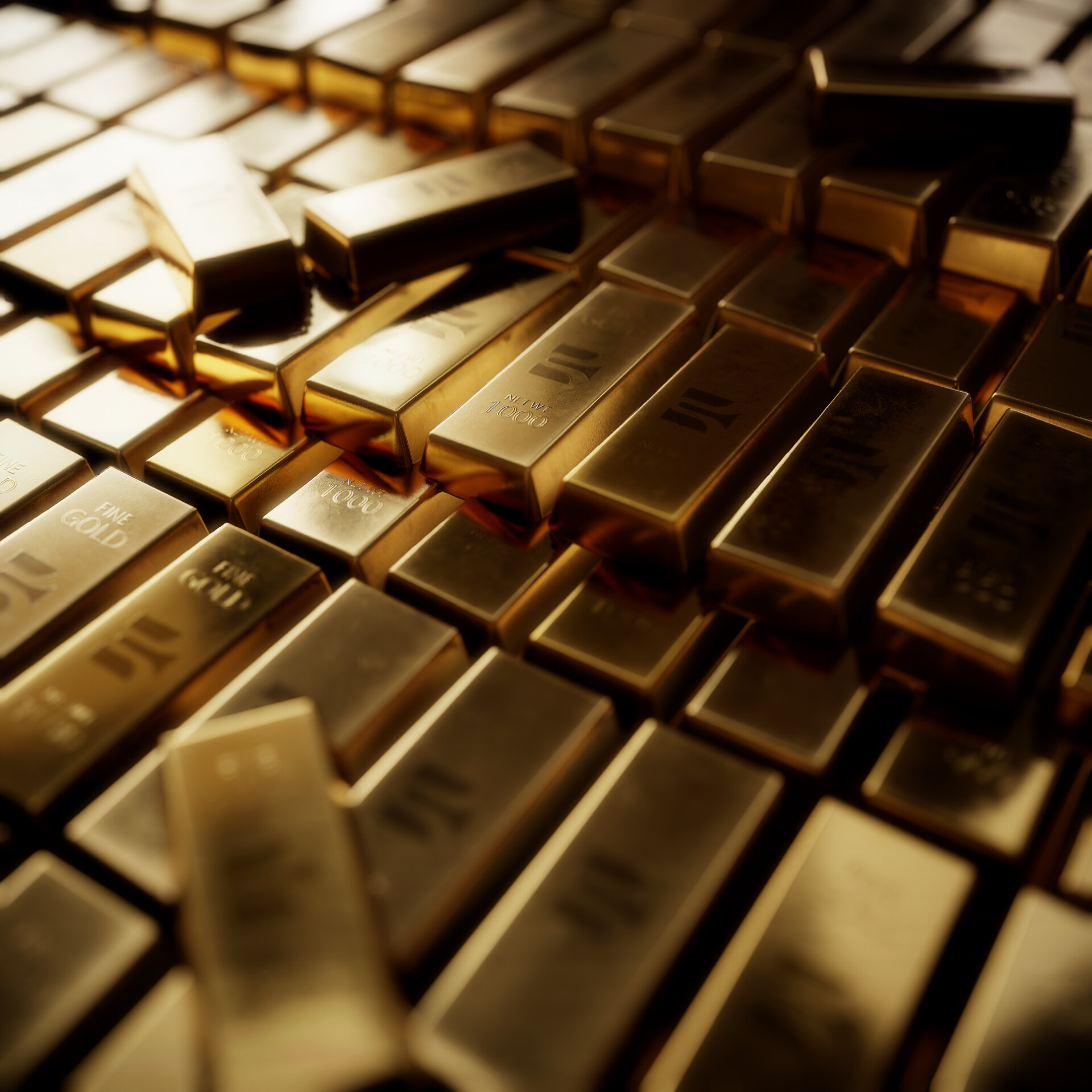 ArtStation - Gold Bars