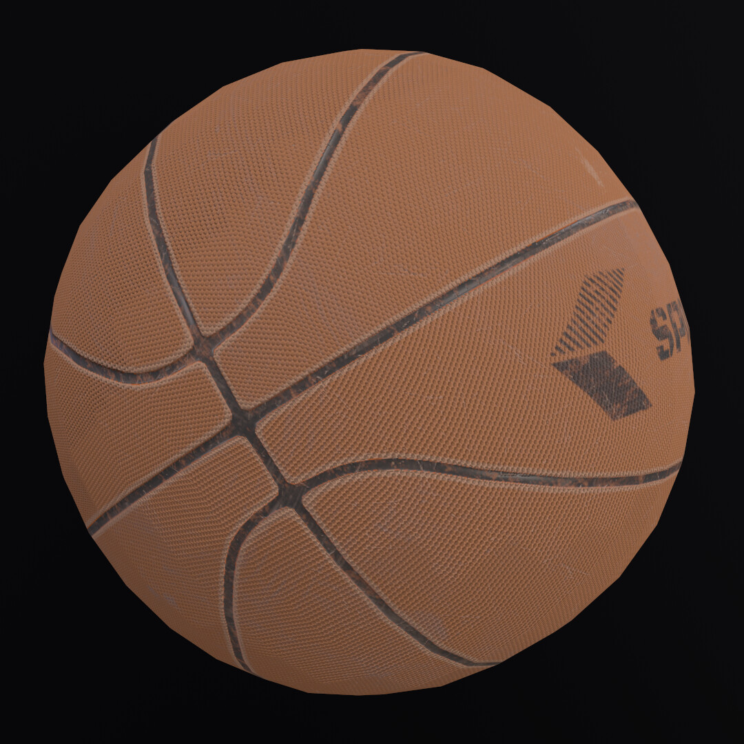 ArtStation - Low-poly Basketball
