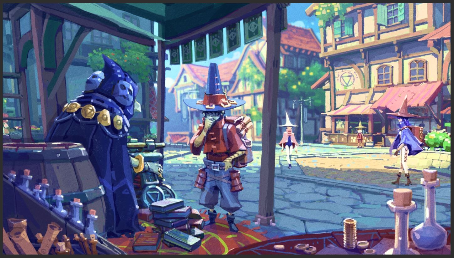 ArtStation - Witch Game