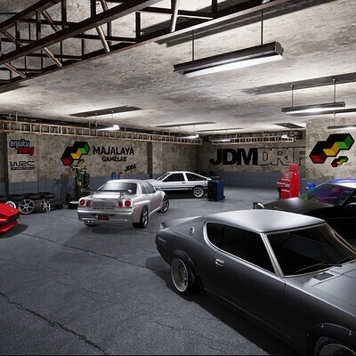 ArtStation - JDM (Indonesian Garage)