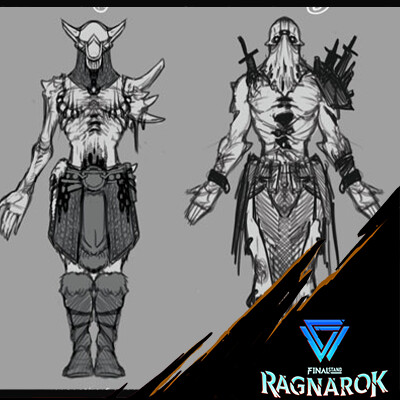 ArtStation - Final Stand - Ragnarok - Draugr