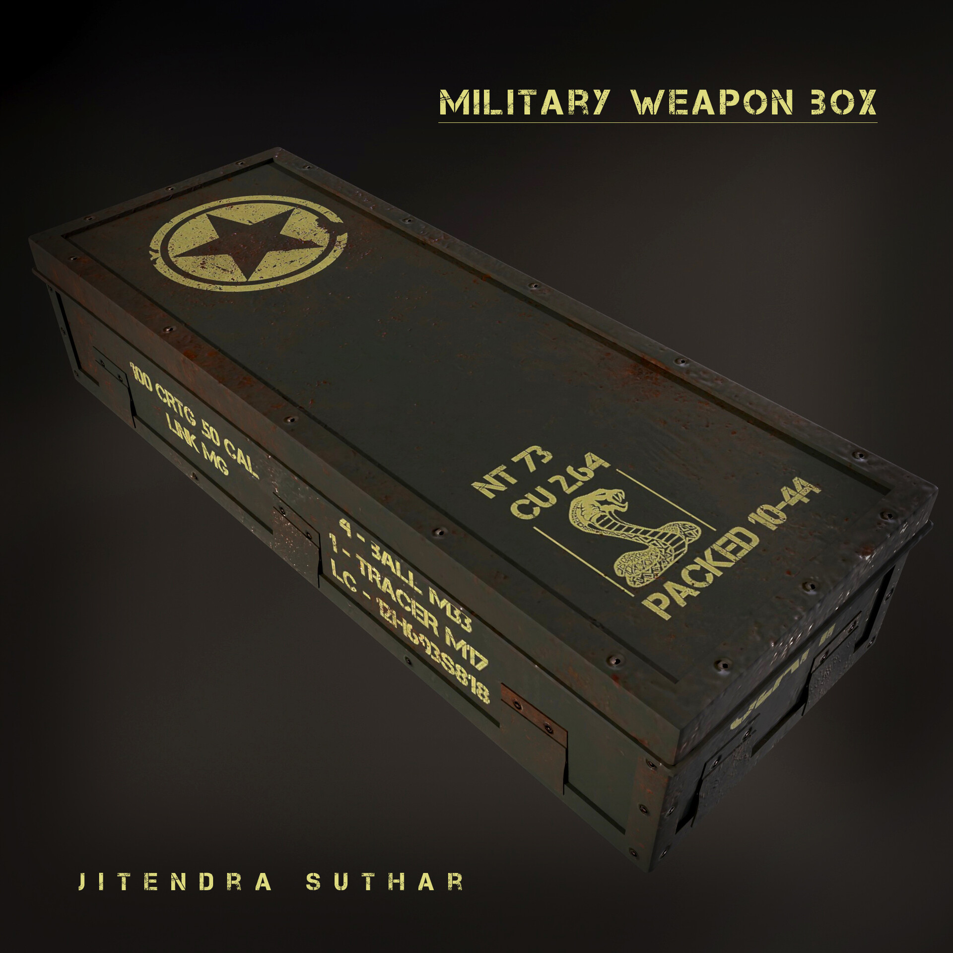 ArtStation - Military Weapon Box