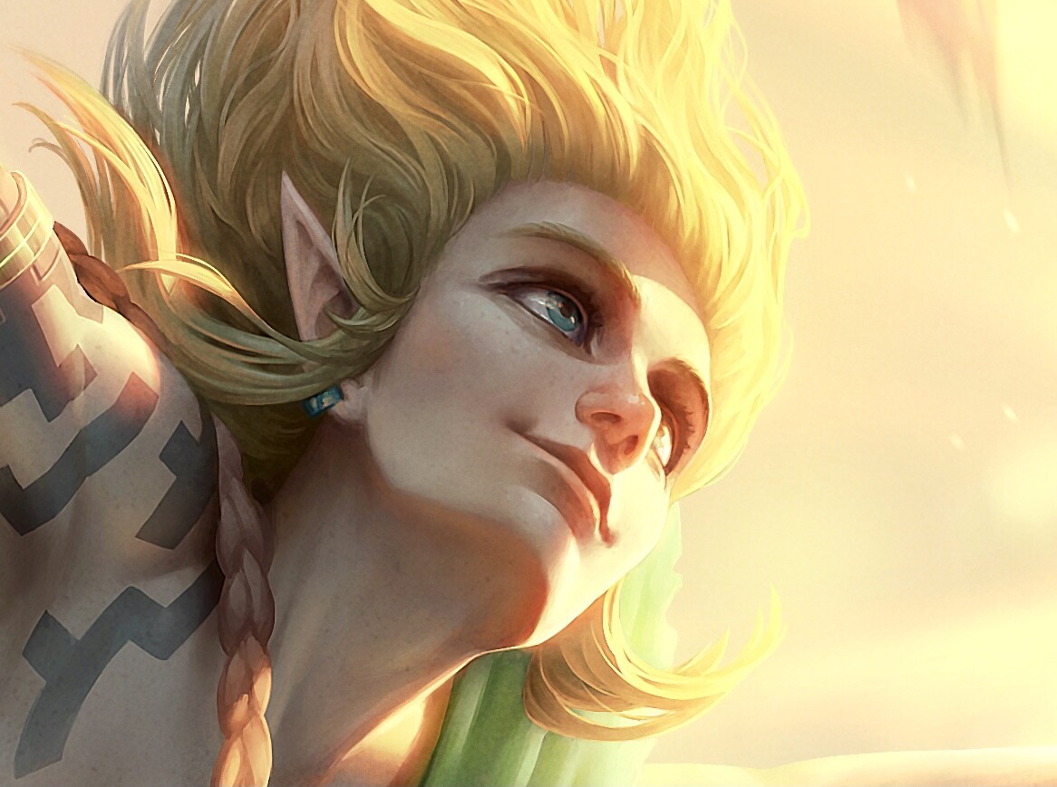 ArtStation - Link Breath of the Wild 2 fanart