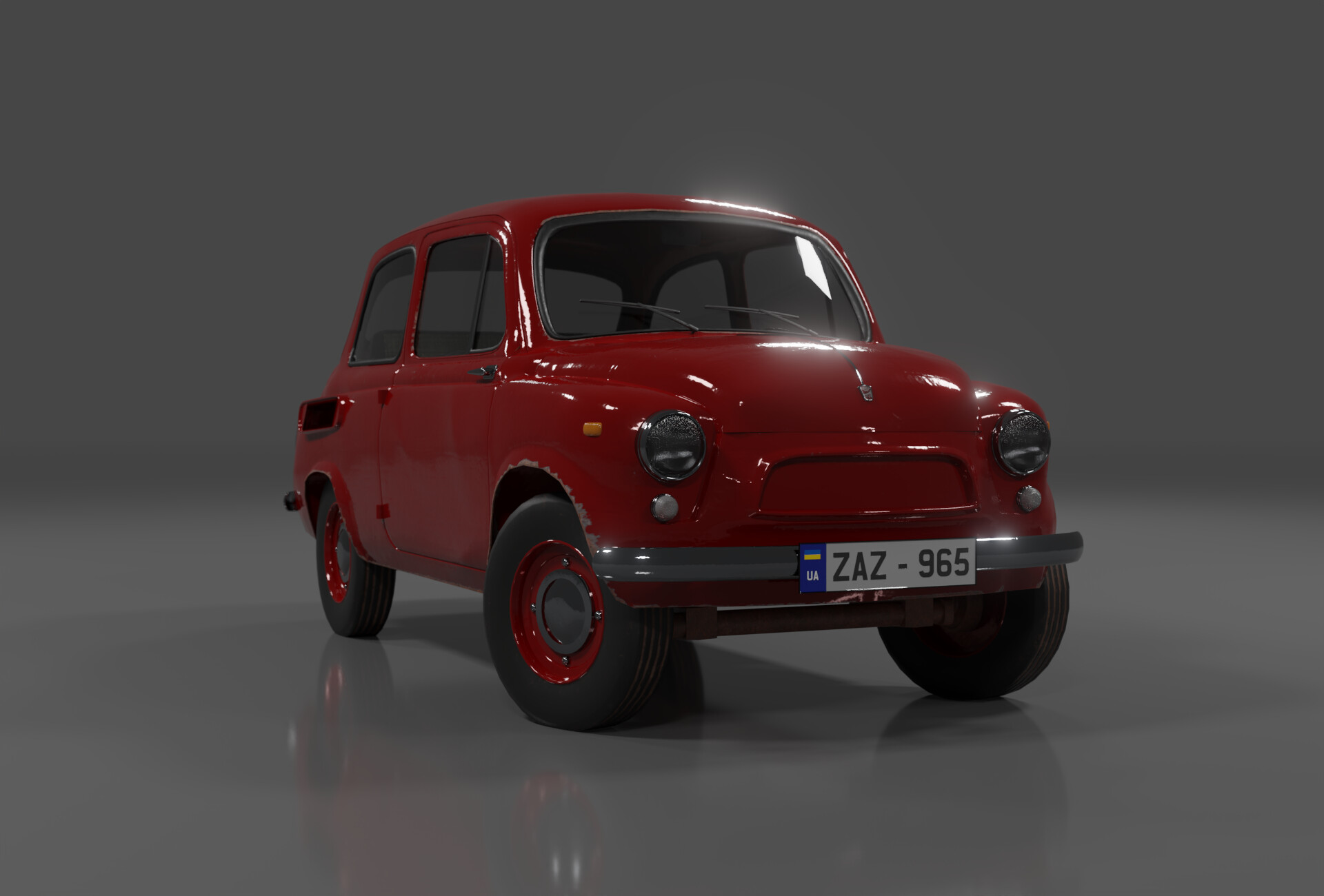 ArtStation - ZAZ 965 - updated