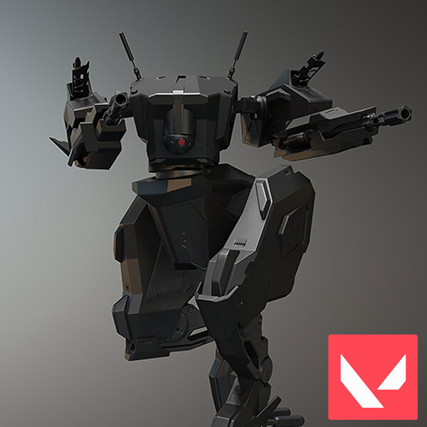 ArtStation - Protocol finisher Mech - VALORANT (blockout)