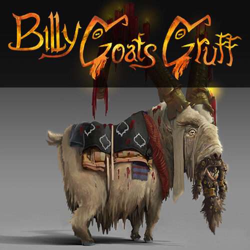 ArtStation - Billy Goats Gruff: The Eldest Goat