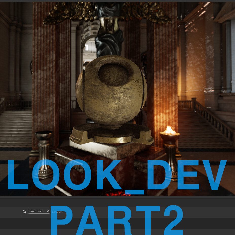 ArtStation - LOOK_DEV TUTORIAL PART2(END)