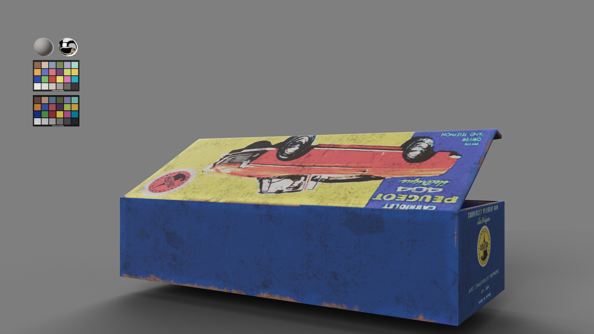 ArtStation - 3D Old Car Toy Box