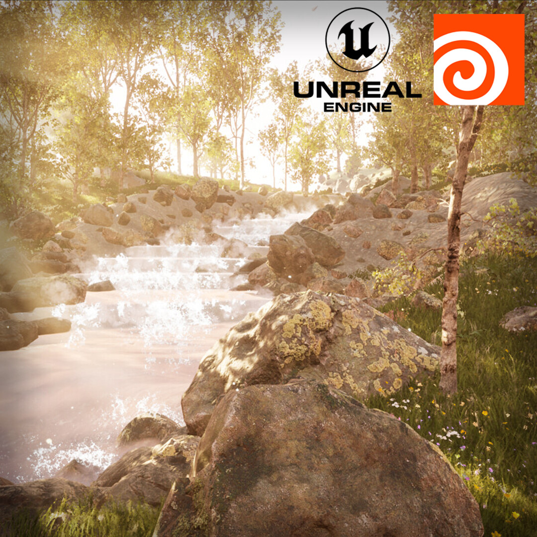 ArtStation - Procedural Environment - Houdini Engine & UE4