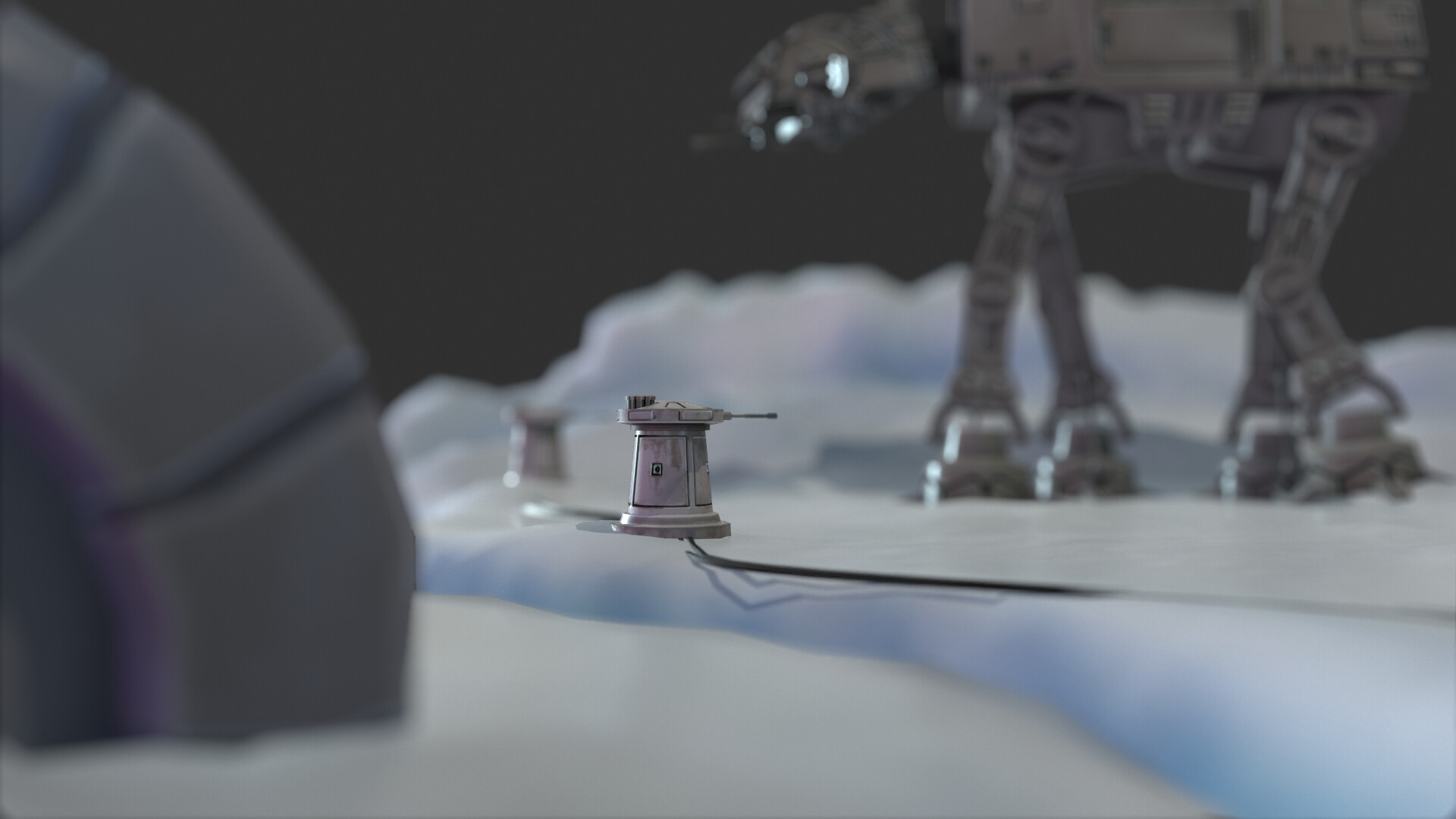 ArtStation - Battle of Hoth