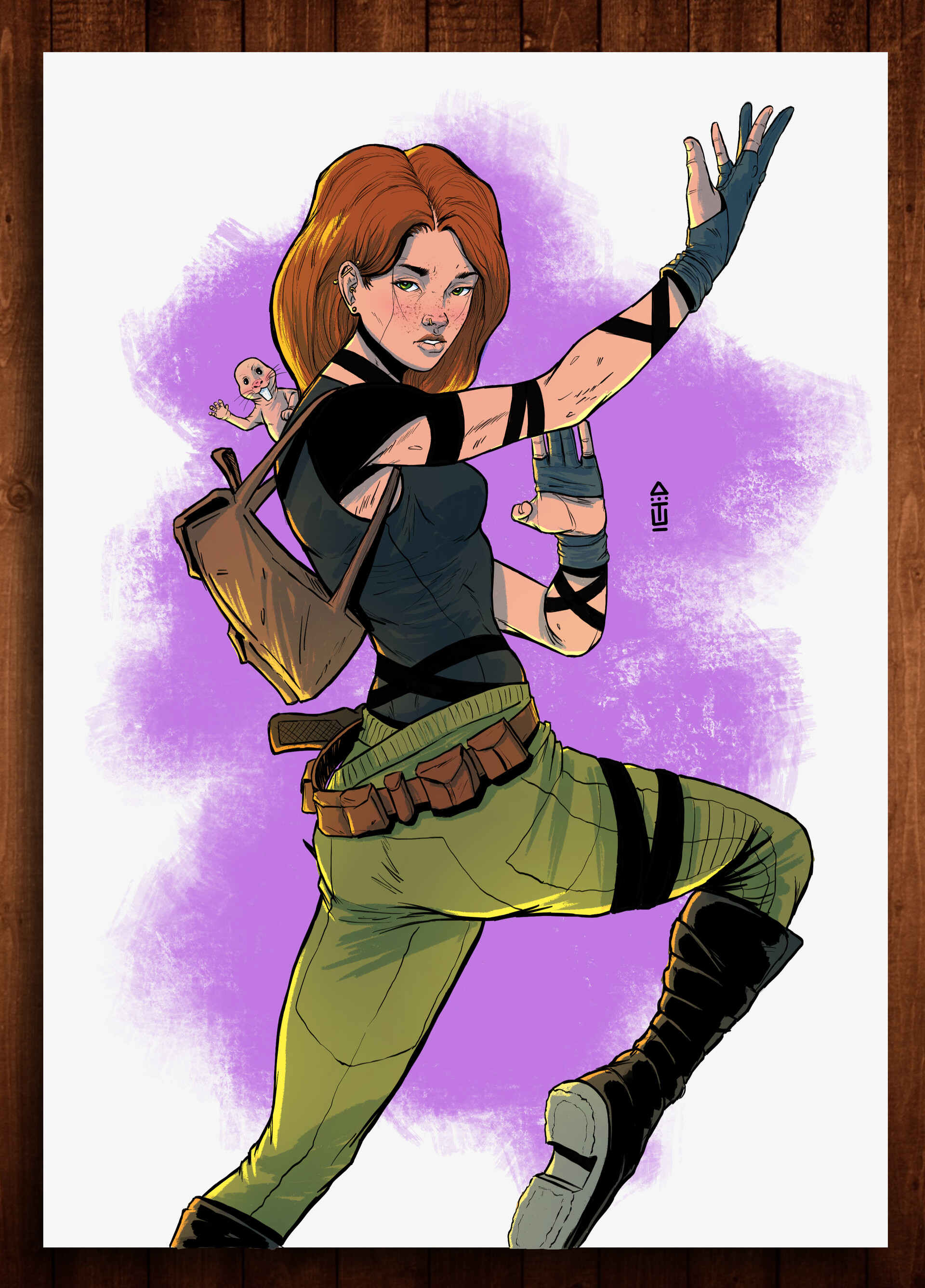 ArtStation - Kim Possible - Kimberly Ann "Kim" Possible
