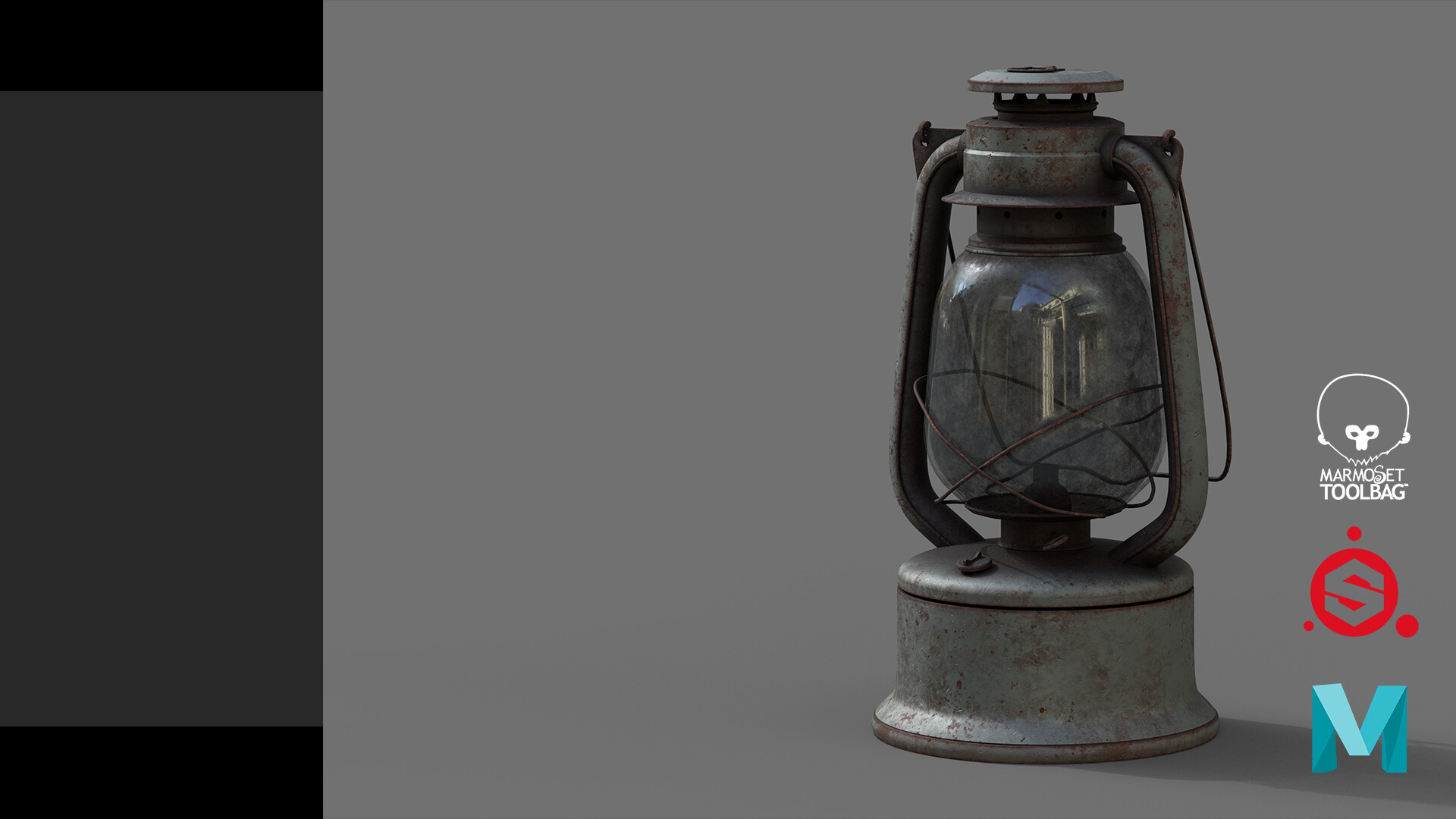 ArtStation - Storm lantern prop