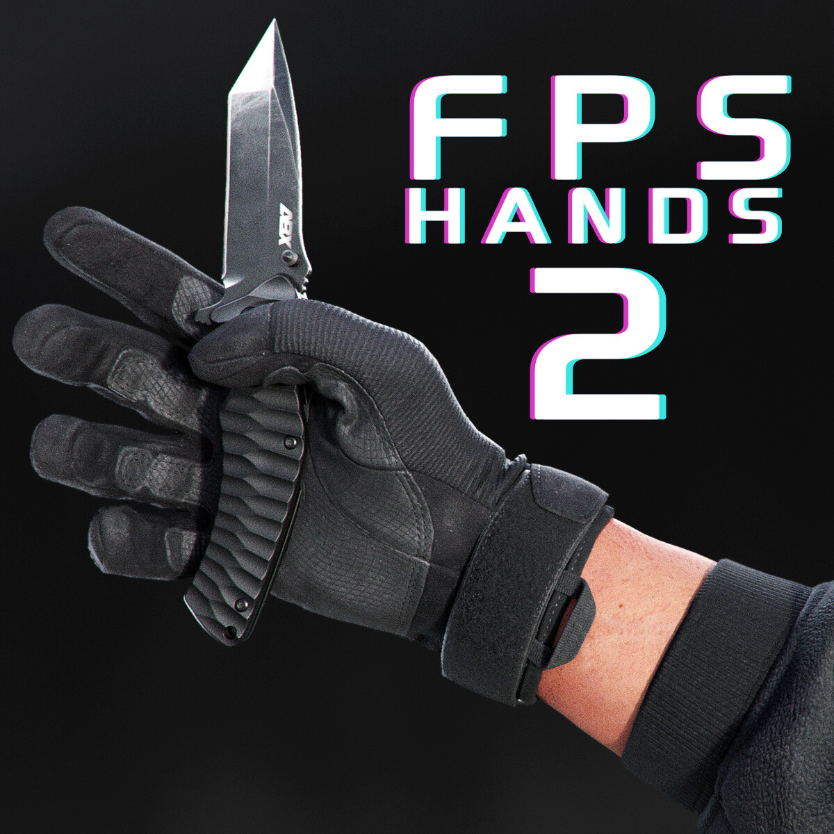 ArtStation - FPS hands 2