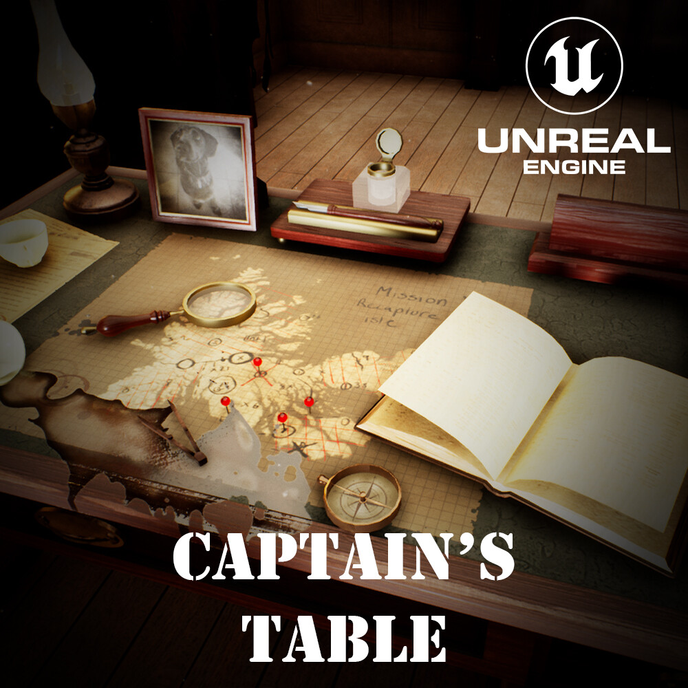 ArtStation - Captain's Table