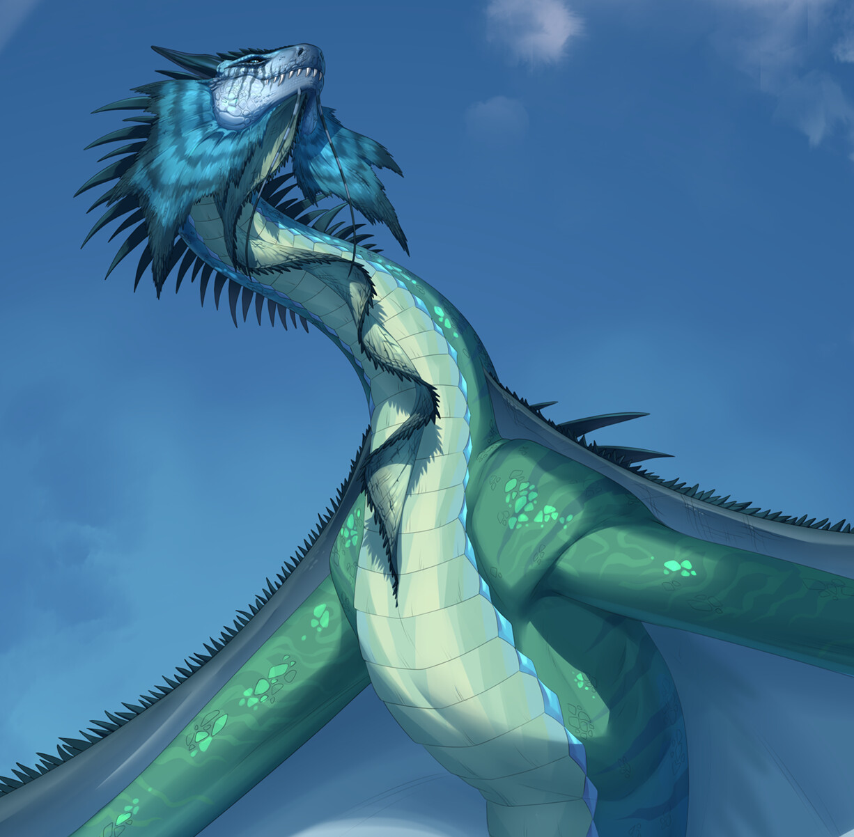 ArtStation - CM | Defiant blue [Original character]