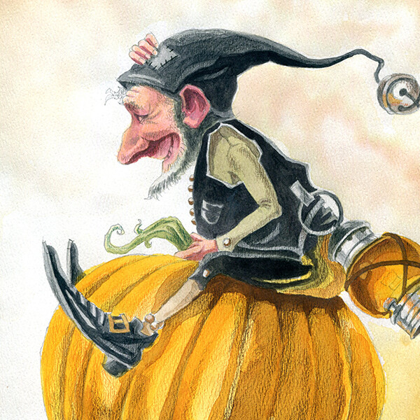 ArtStation - Flying Pumpkin 2