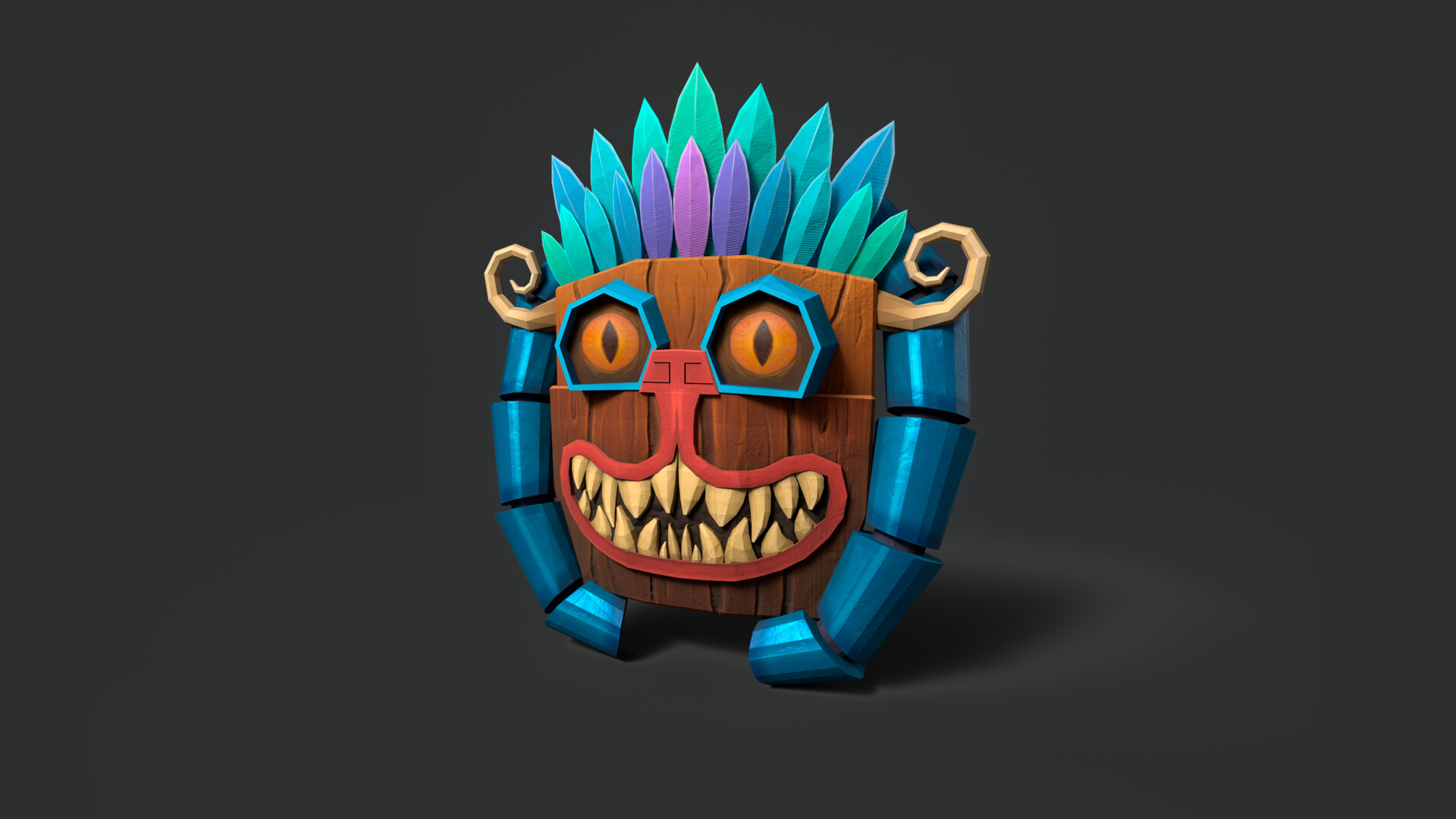 ArtStation - Aztek Mask