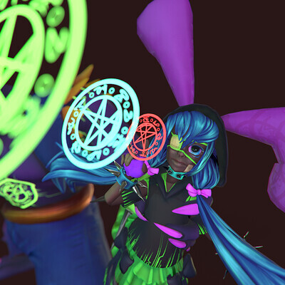 ArtStation - Patch and Byte, Character Models