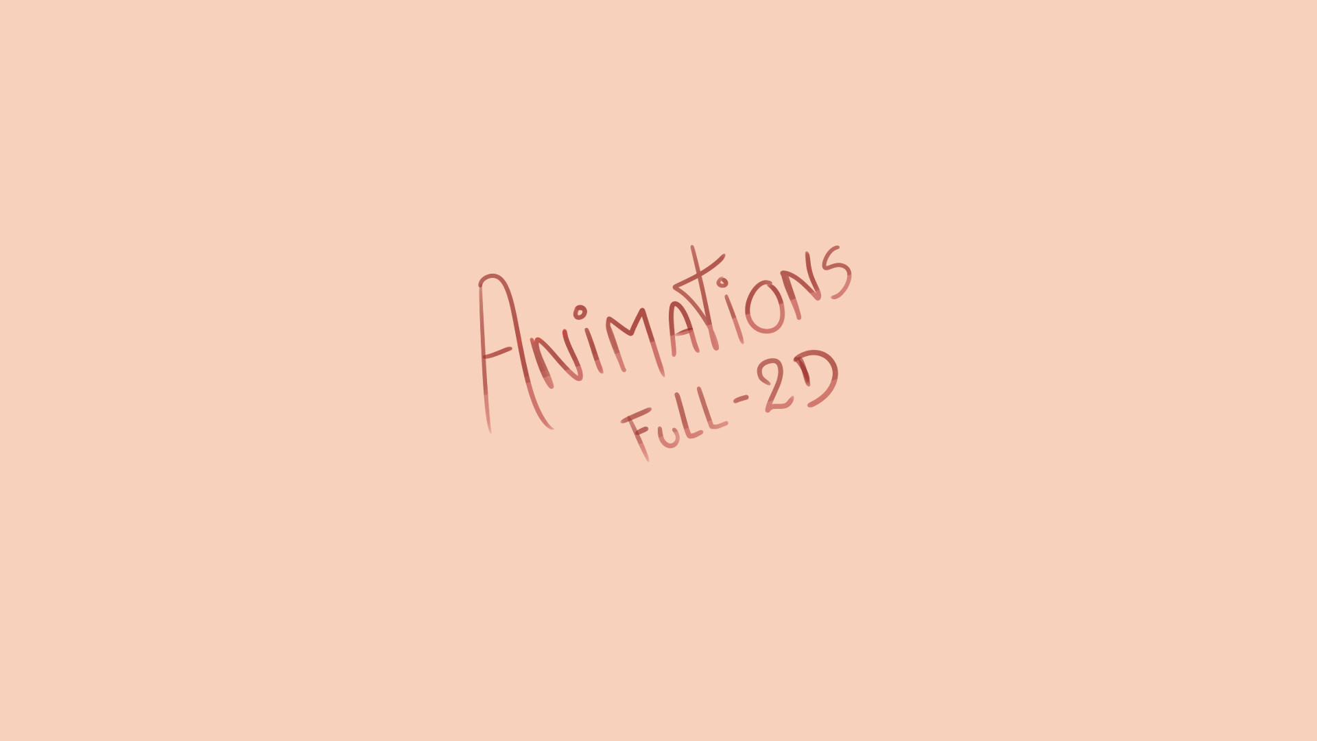 ArtStation - Full 2D Animations