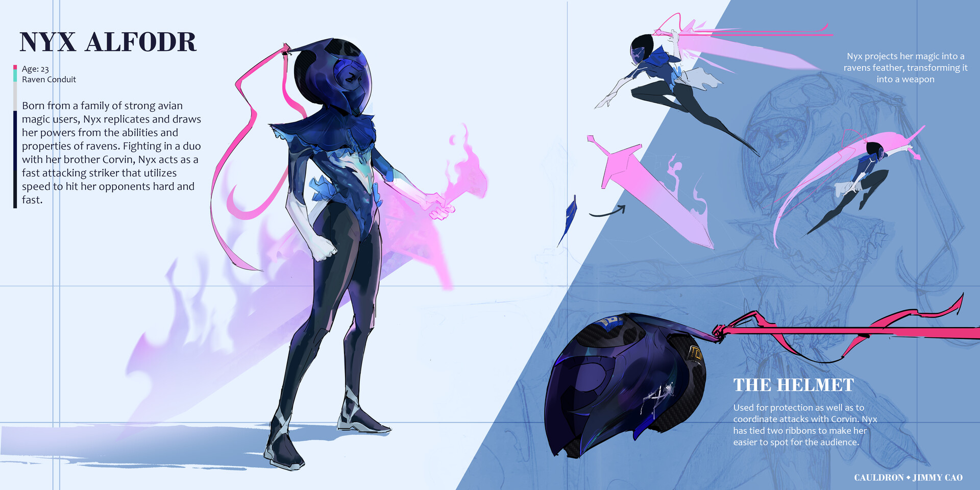 ArtStation - Nyx and Corvin Alfodr