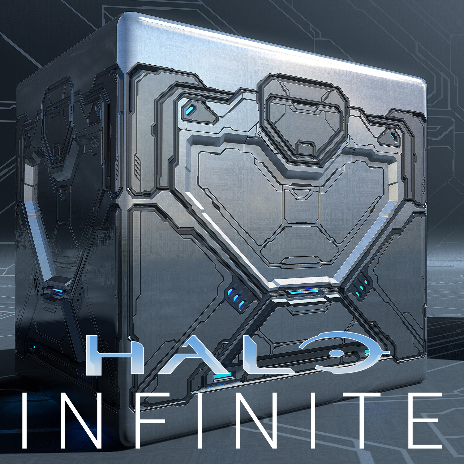 ArtStation - Halo Infinite Forerunner Texture Break Down