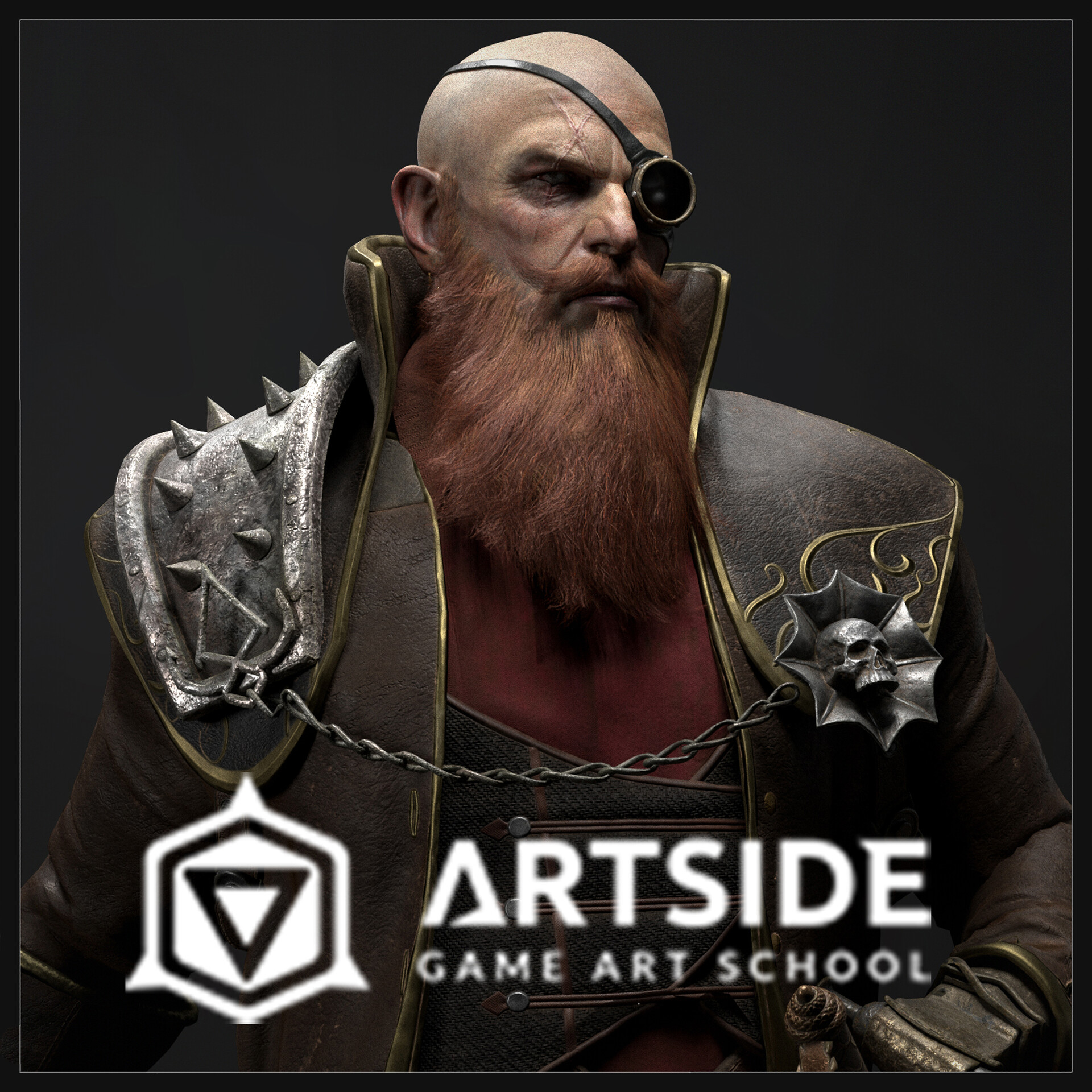 ArtStation - RedBeard The Pirate - Arthur FOURNIER - Artside Game