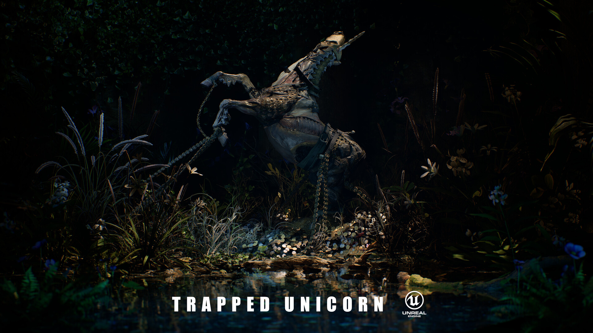 ArtStation - Trapped Unicorn
