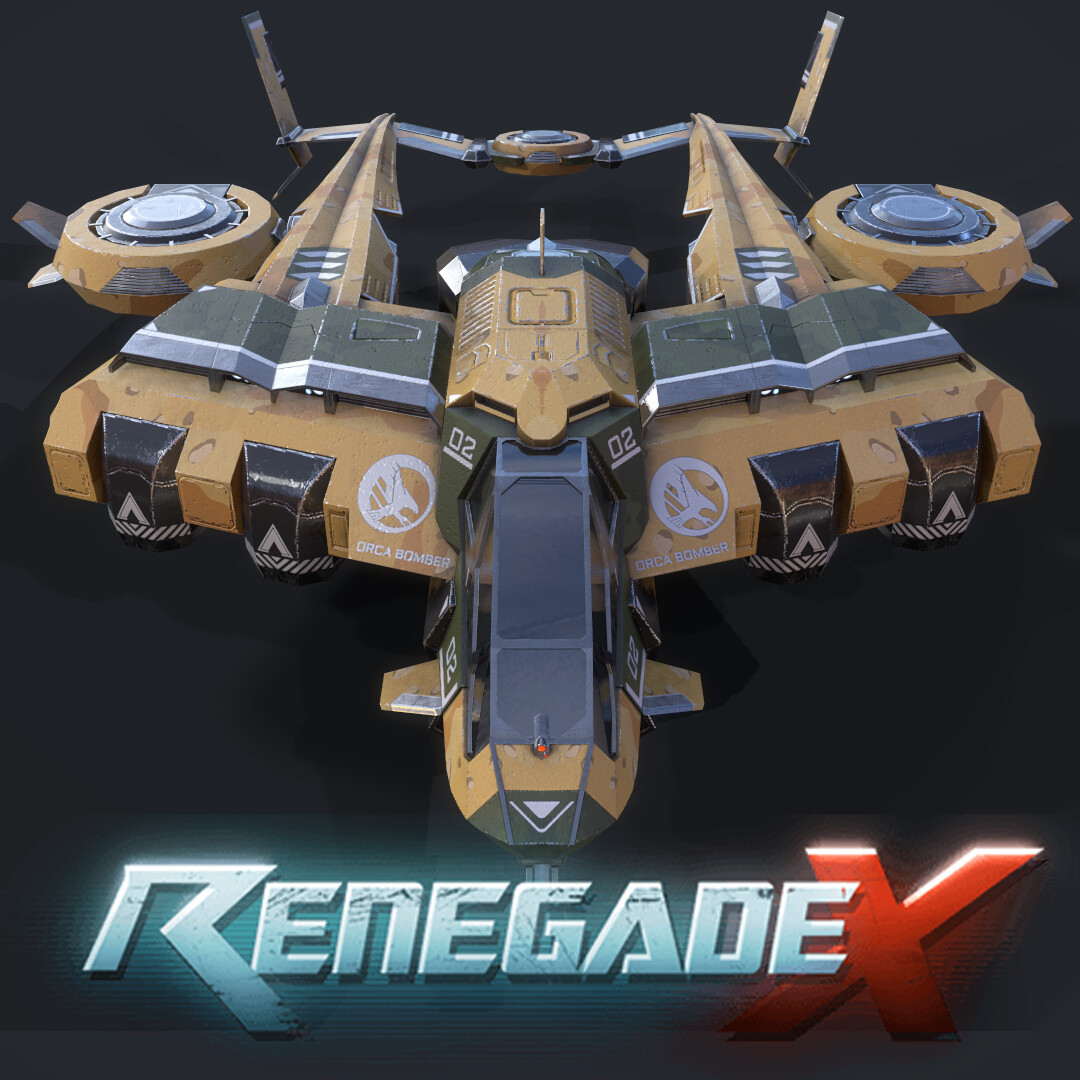 ArtStation - GDI Orca Bomber