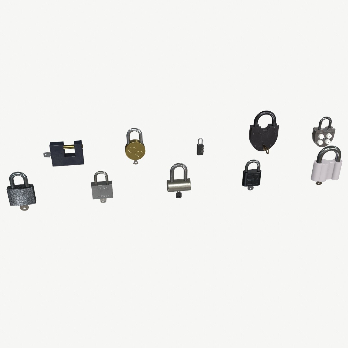 ArtStation - Padlocks Pack