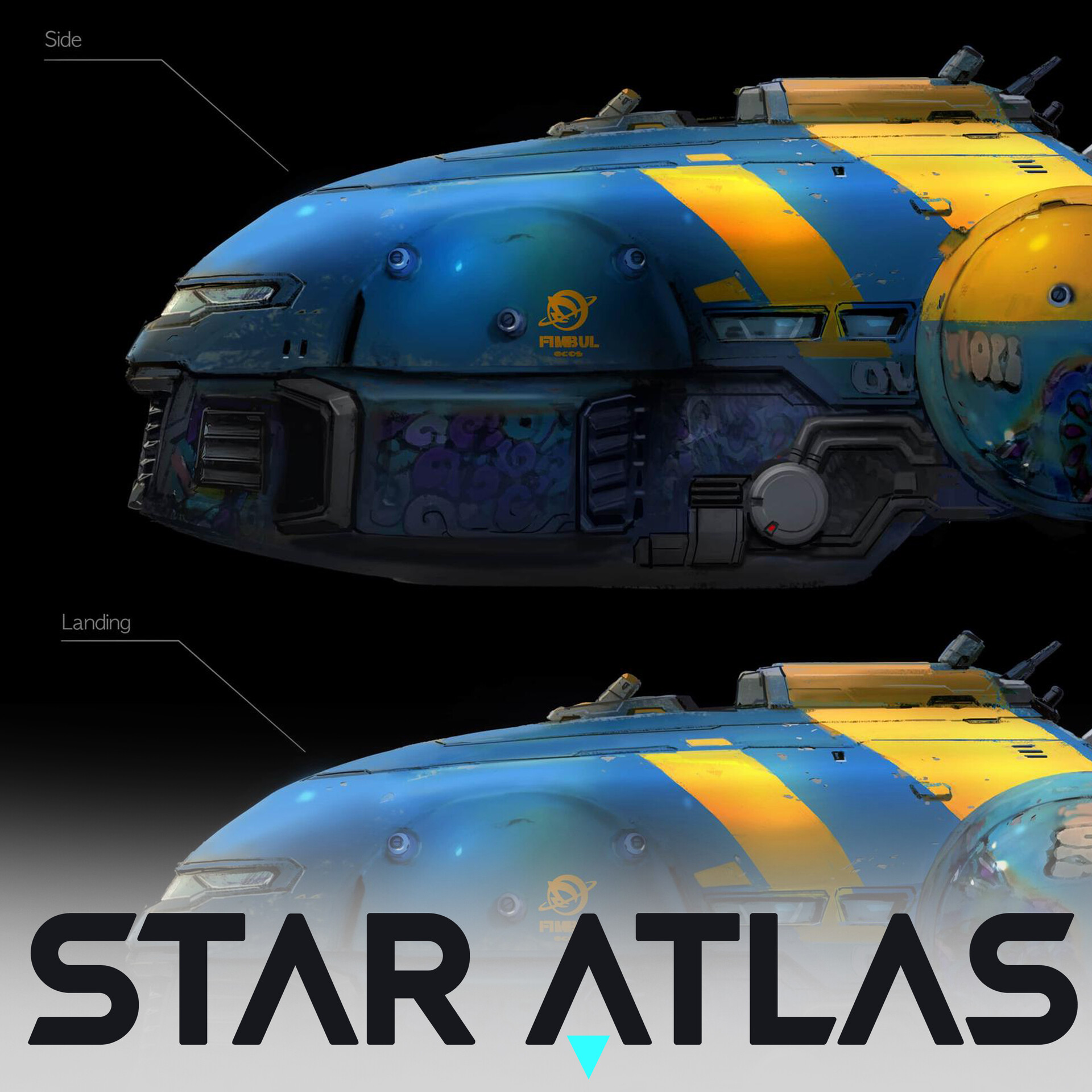 ArtStation - STARATLAS- Fimbul ECOS Greenader - Layout